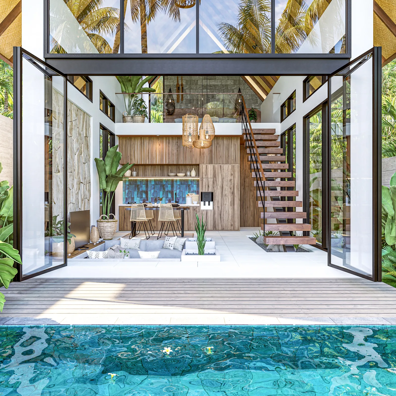 Tukad Huts 1BDR - Balitecture